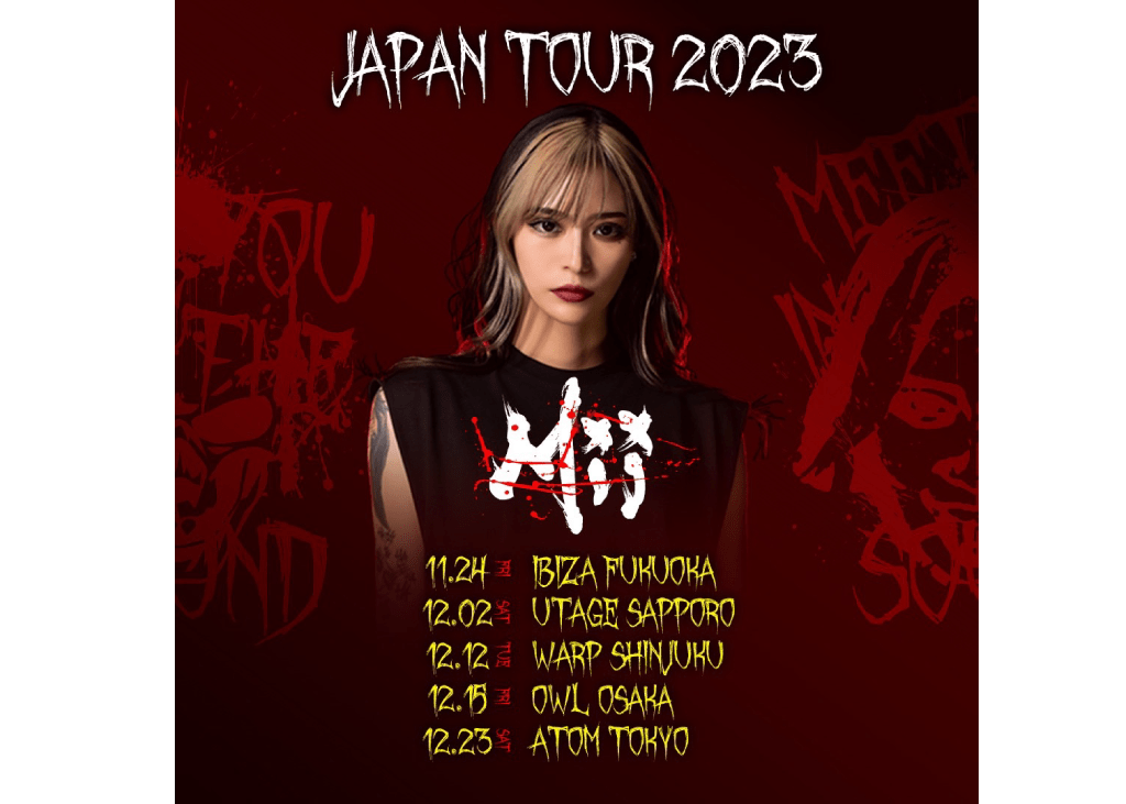 【TOUR】Mii JAPAN TOUR 2023 - Tokyo Rave Agency